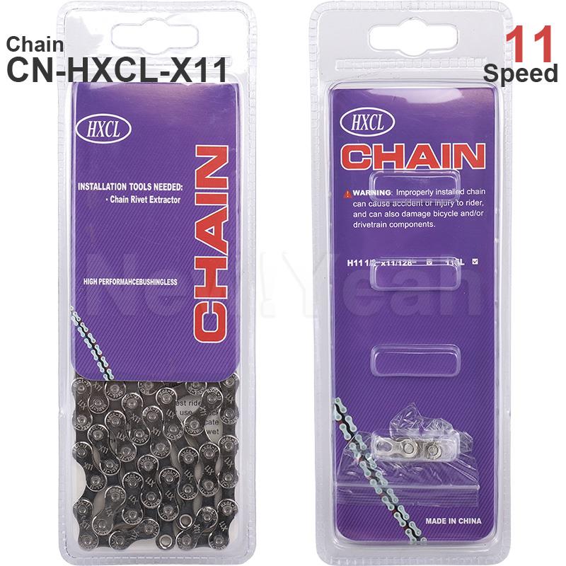 HXCL Bicycle Chains 8 9 10 11 12 Speed MTB Road Bi... – Grandado