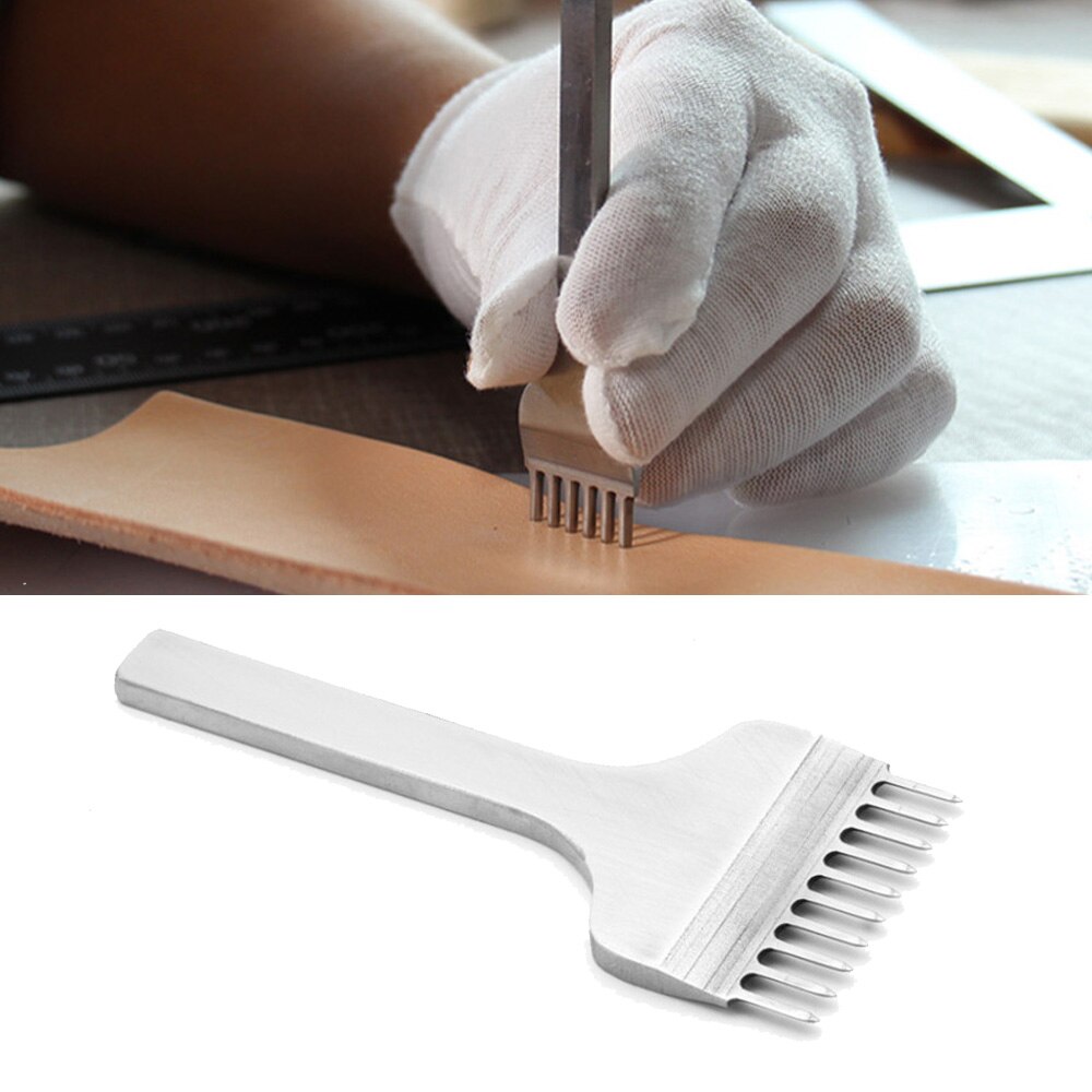 1/2/4/6/10 Prong Diamond Chisel Pre Stitching Leat... – Grandado