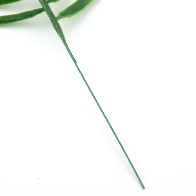 10pcs Large Plastic Artificial Green Leaf Tropical... – Grandado