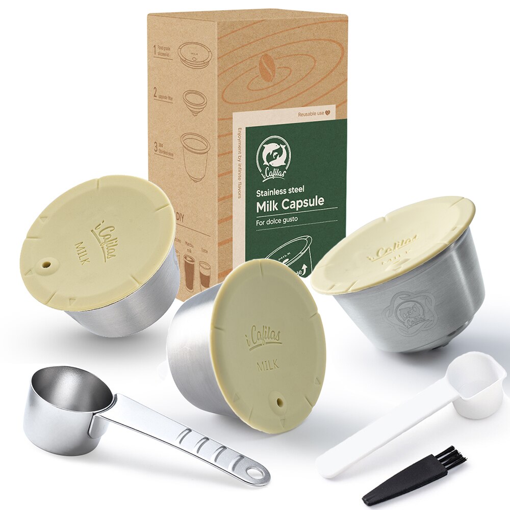 Cápsula de espuma de leite de café reutilizável pa... – Grandado