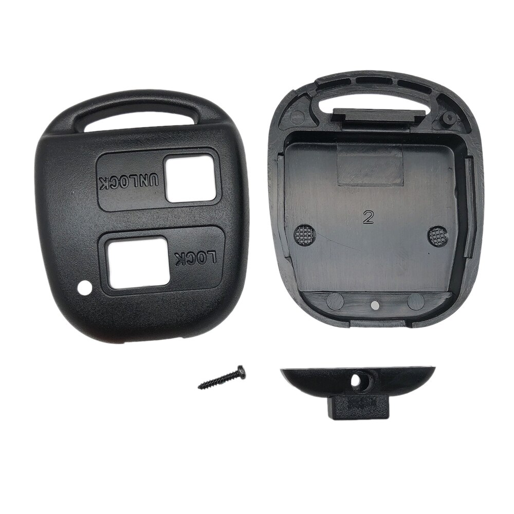 2 Knop Auto Afstandsbediening Sleutelhanger Shell ... – Vicedeal