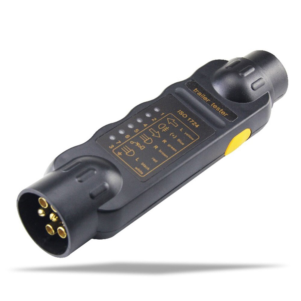 12V 7Pin Plug Socket Trailer Relais Tester Auto Di... – Grandado