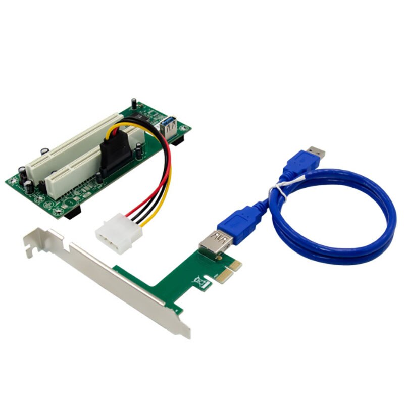 PCI-E X1 To 2XPCI Card Slot Expansion Card PCI Car... – Vicedeal