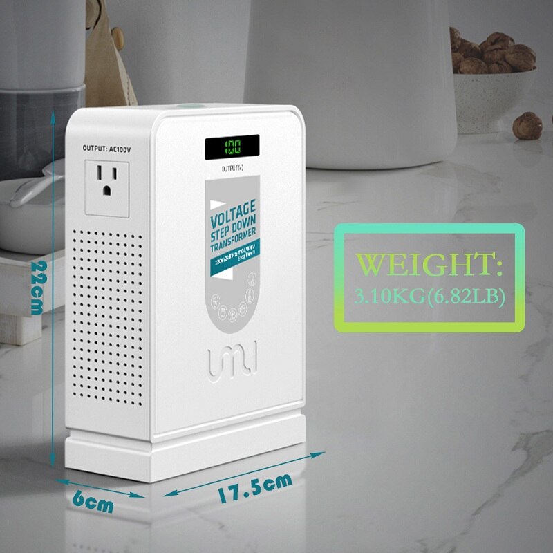 UMI 500w Travel 220v to 110v Step Down High Voltag... – Grandado