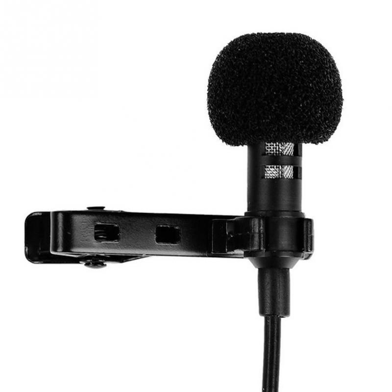 Lapel Clip-on Omnidirectional Condenser Microphone... – Grandado