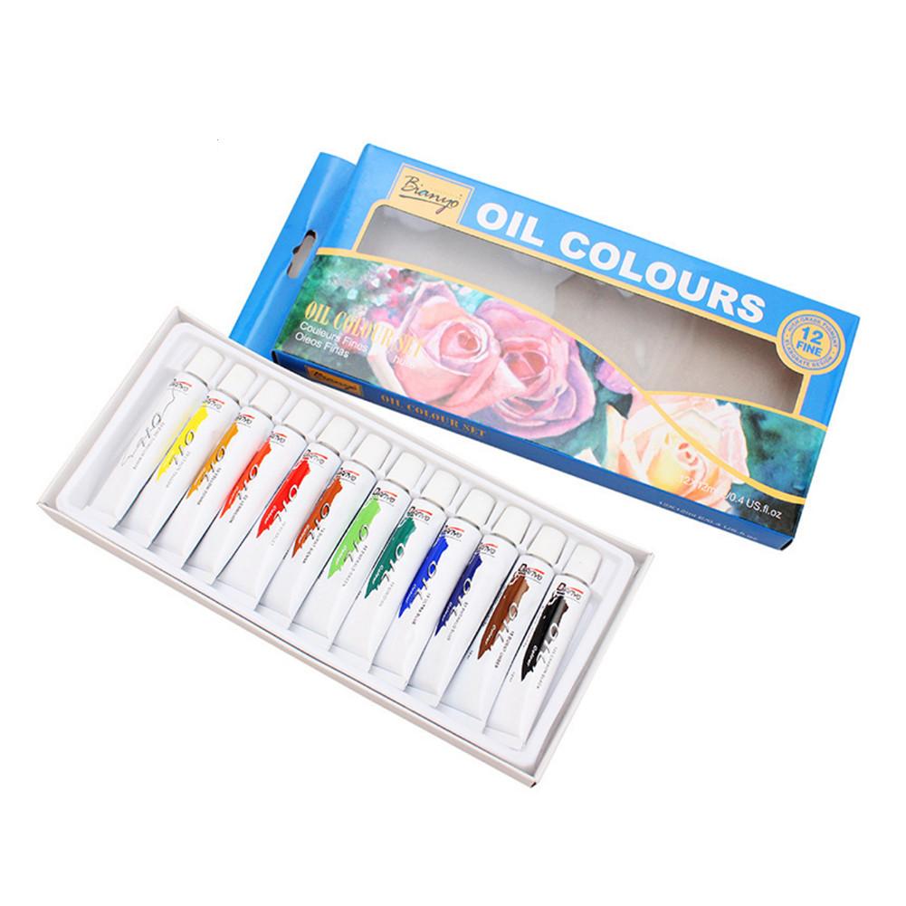 12colors/set Professional Oil Acrylic Paints Color... – Grandado