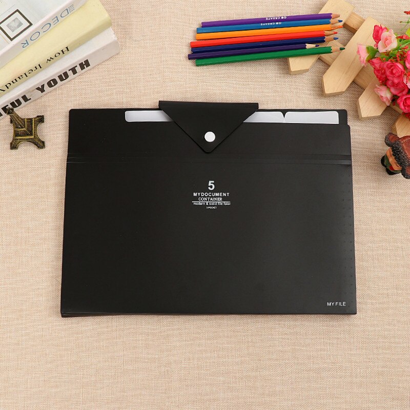 5 Layer Document Bag Expanding plastic waterproof ... – Vicedeal
