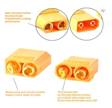 RC Battery XT90 1 Pair Male Female Bullet Connecto... – Vicedeal