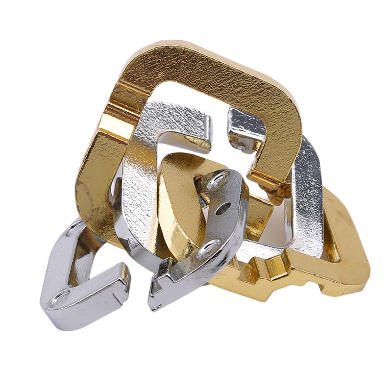 Metal Box Lock Puzzle Classic Metal Brain Teaser I... – Grandado