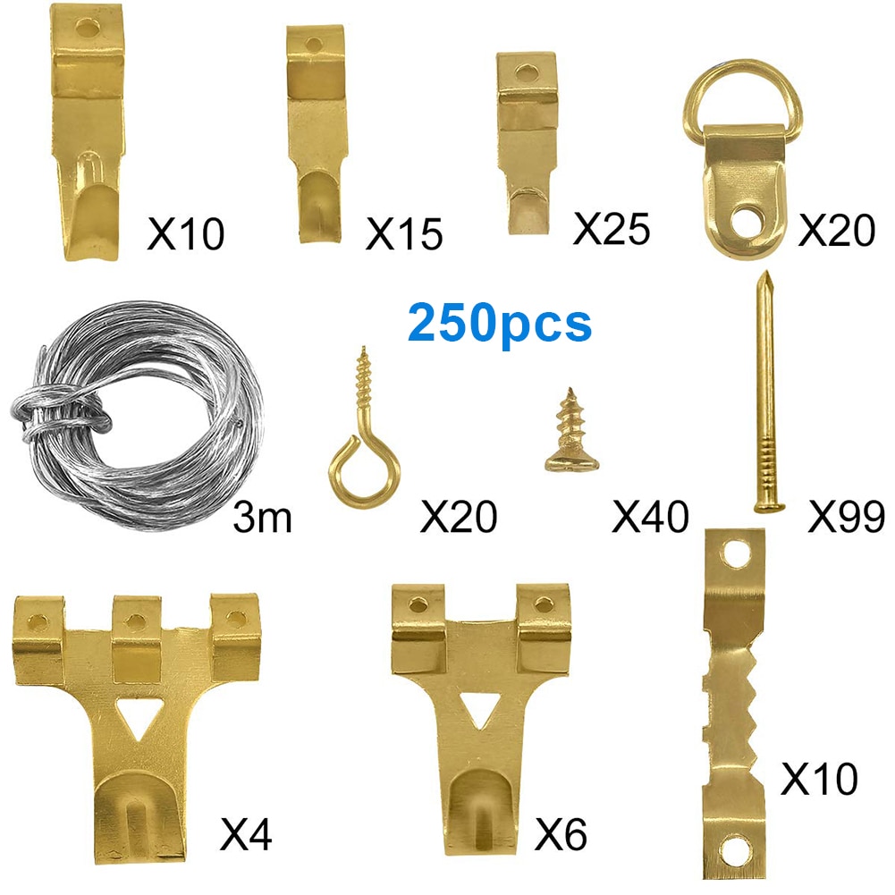 Picture Hooks Kit Heavy Duty Frame Hangers With Pi... – Grandado