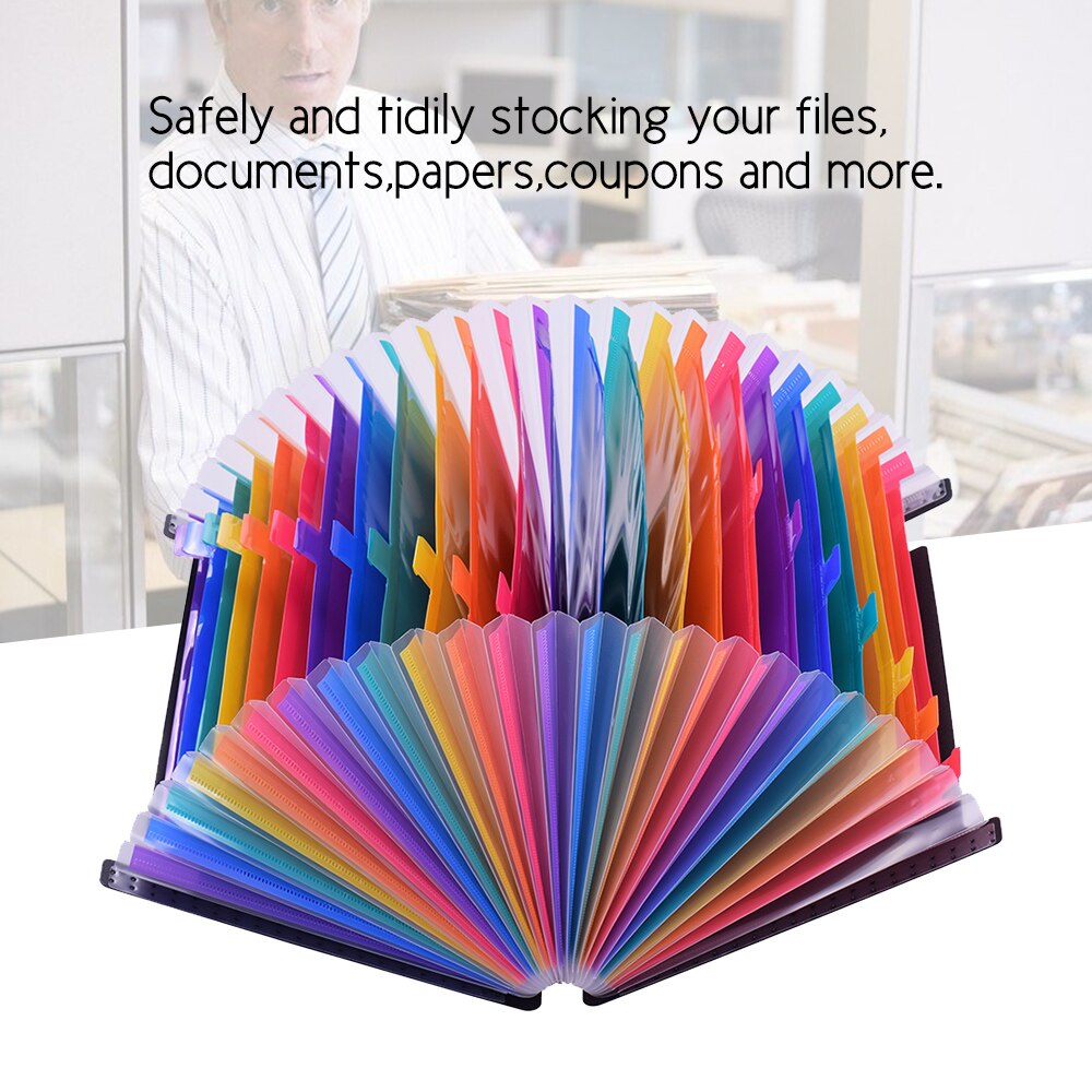 24/12 Pockets File Folder Rainbow Color Organizer ... – Vicedeal 24/12 Pockets File Folder Rainbow Color Organizer ... – Vicedeal