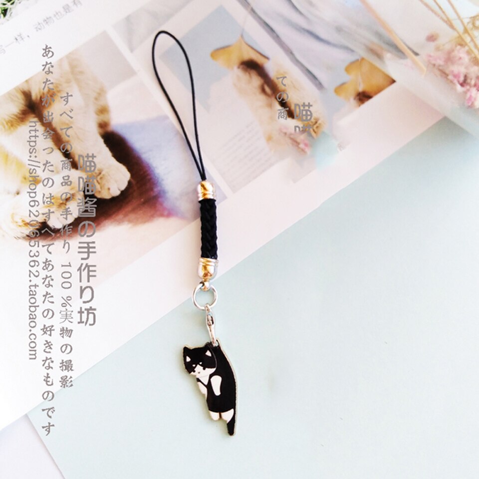Cute Japanese Cat Smart Phone Strap Lanyards for I... – Vicedeal