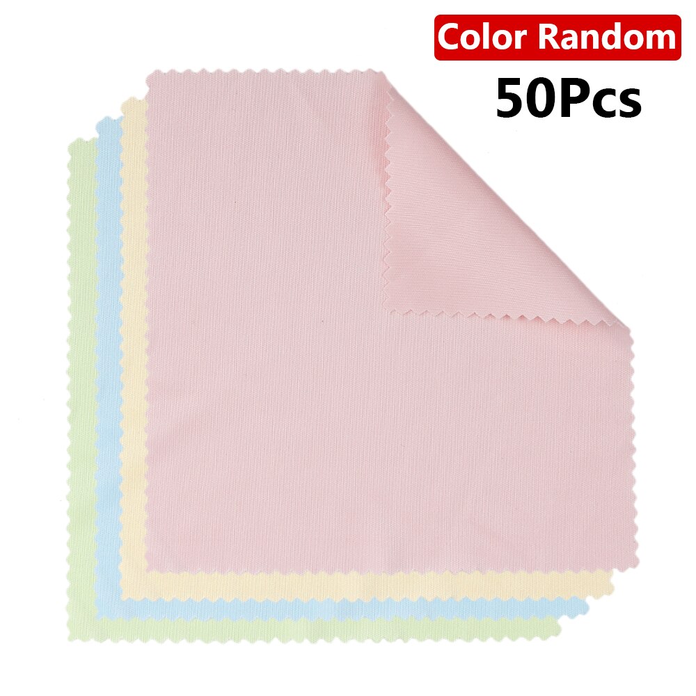 50Pcs Cleaner Clean Glasses Lens Cloth Wipes for S... – Grandado