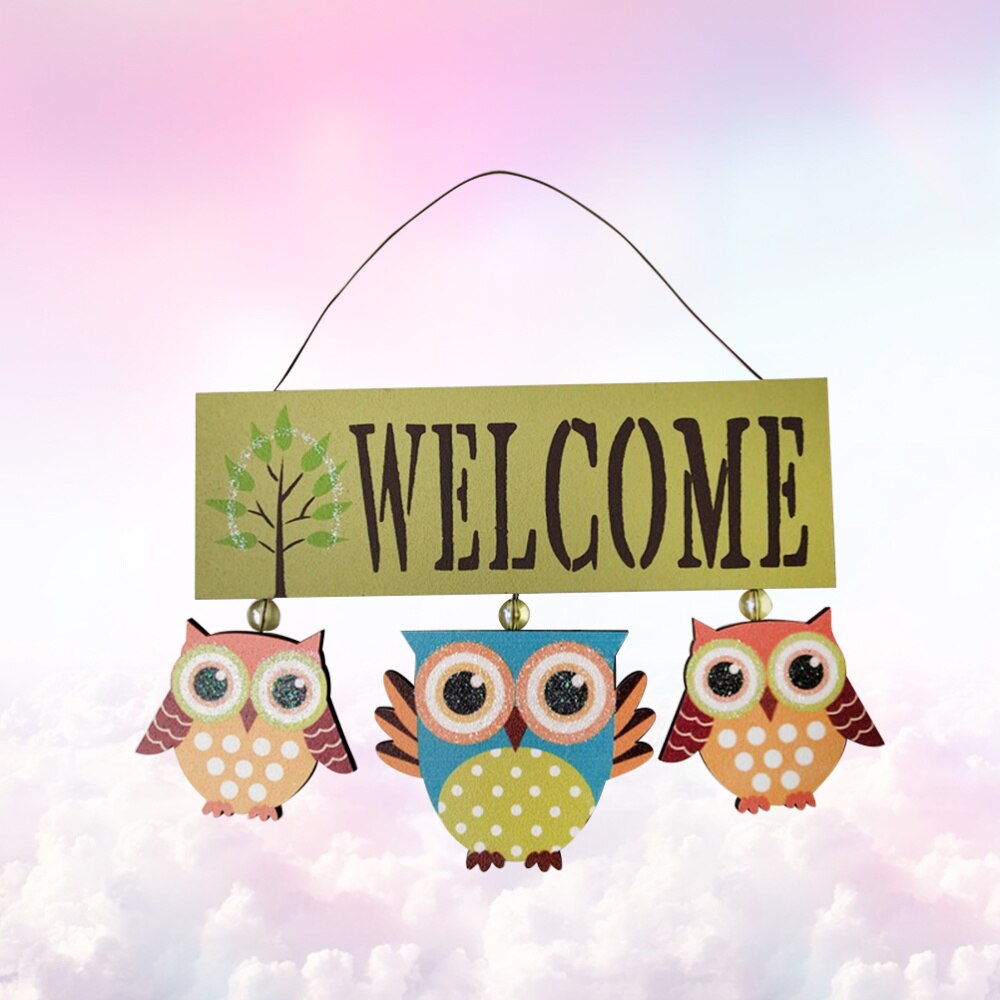 Letrero de bienvenida para puerta, cartel para col... – Grandado