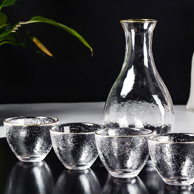 Sake Pot Set Wijnfles Hip Kolven Sake Cup 5 Stuk S... – Vicedeal