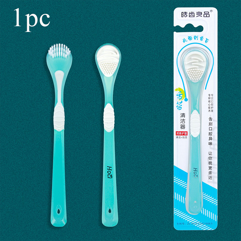 Silicone Tongue Brush Tongue Scraper Oral Hygiene ... – Grandado