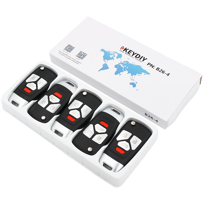 5pcs/lot, B26-4 Style Universal Remote Control Key... – Vicedeal