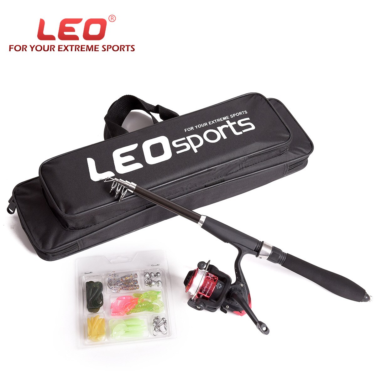 Fishing Spinning Reel,Rod Set 1.3/1.6M 4/5 section... – Vicedeal