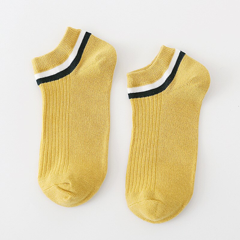 Women Short Socks Ankle Socks Striped Cotton Socks... – Vicedeal
