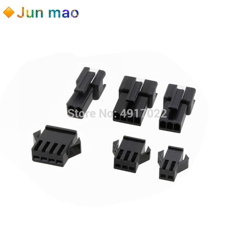 95Pcs 25set JST SM Connector Plug Pitch 2.54MM Fem... – Grandado