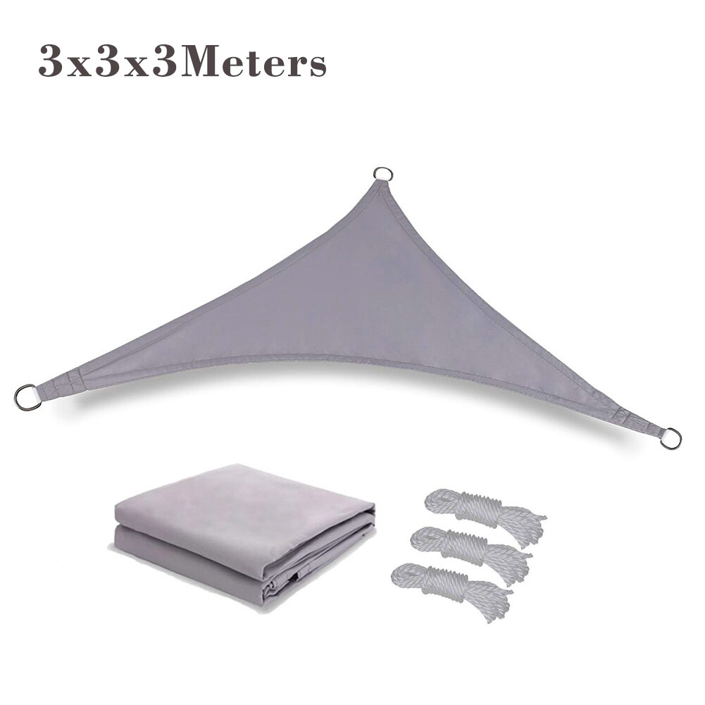 Anti-UV Triangle Waterproof Sun Shade Sails 95% UV... – Vicedeal