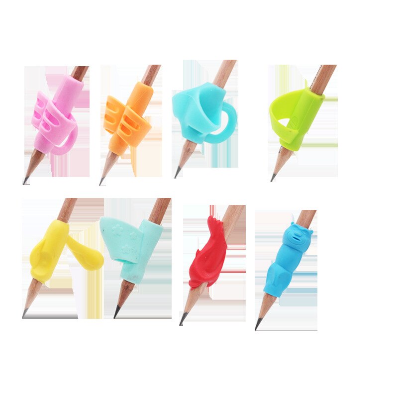 Three-Finger Pen Silicone Baby kid Learning Writin... – Vicedeal