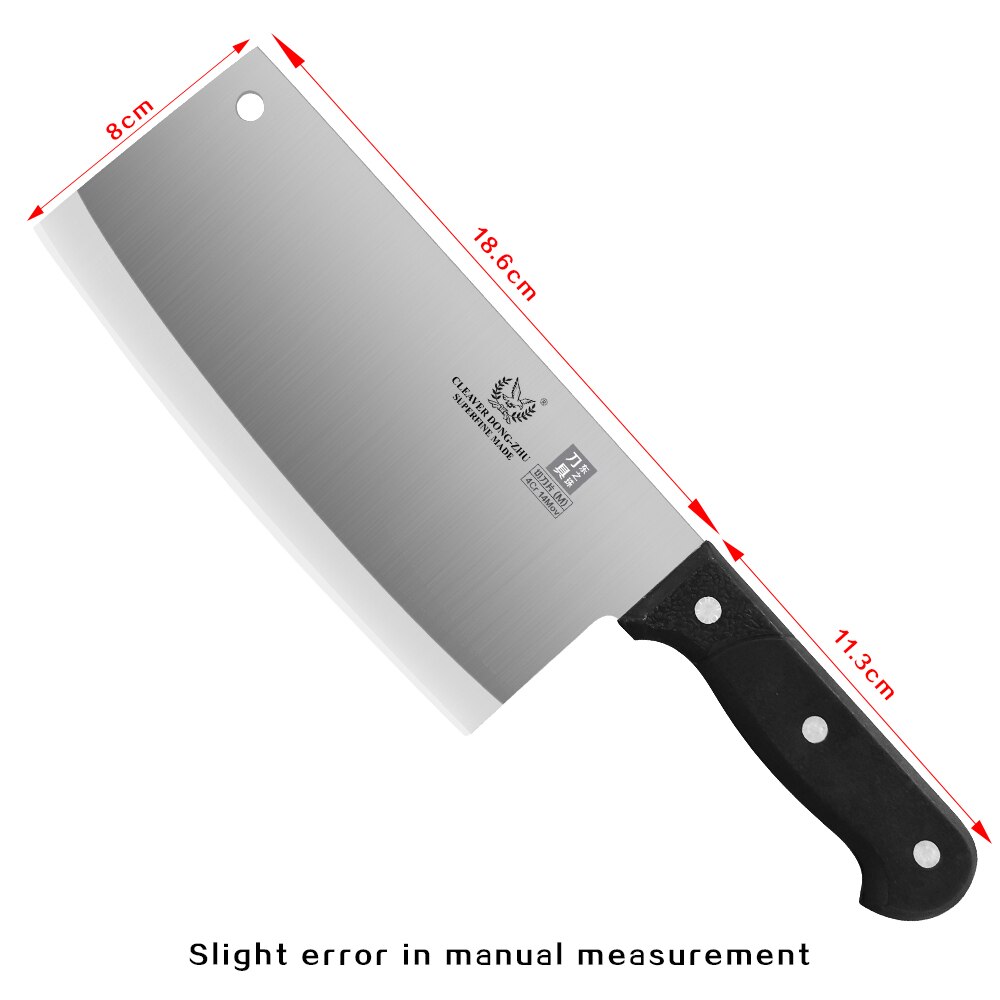 8Inch Keukenmes Roestvrij Staal Vlees Hakken Hakme... – Vicedeal