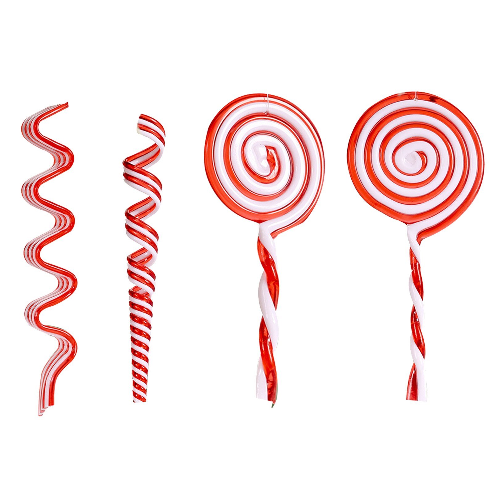 Kerst Candy Cane Hanger Decoratie Plastic Lollipop... – Vicedeal
