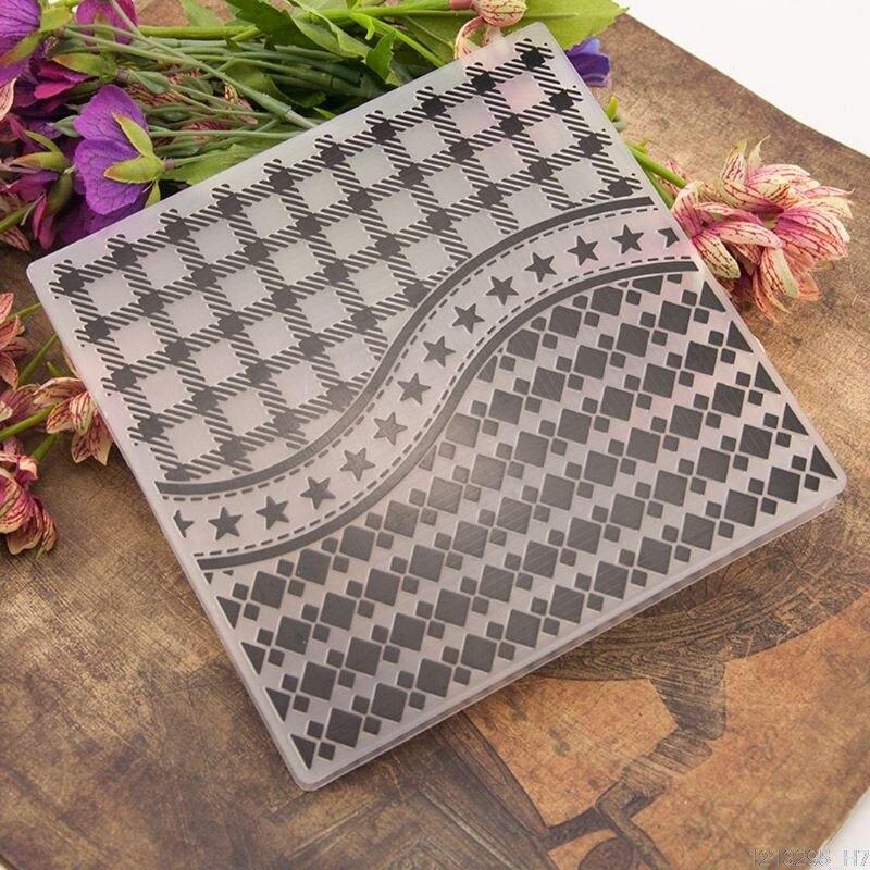 Plantilla de carpeta en relieve de plástico para á... – Grandado