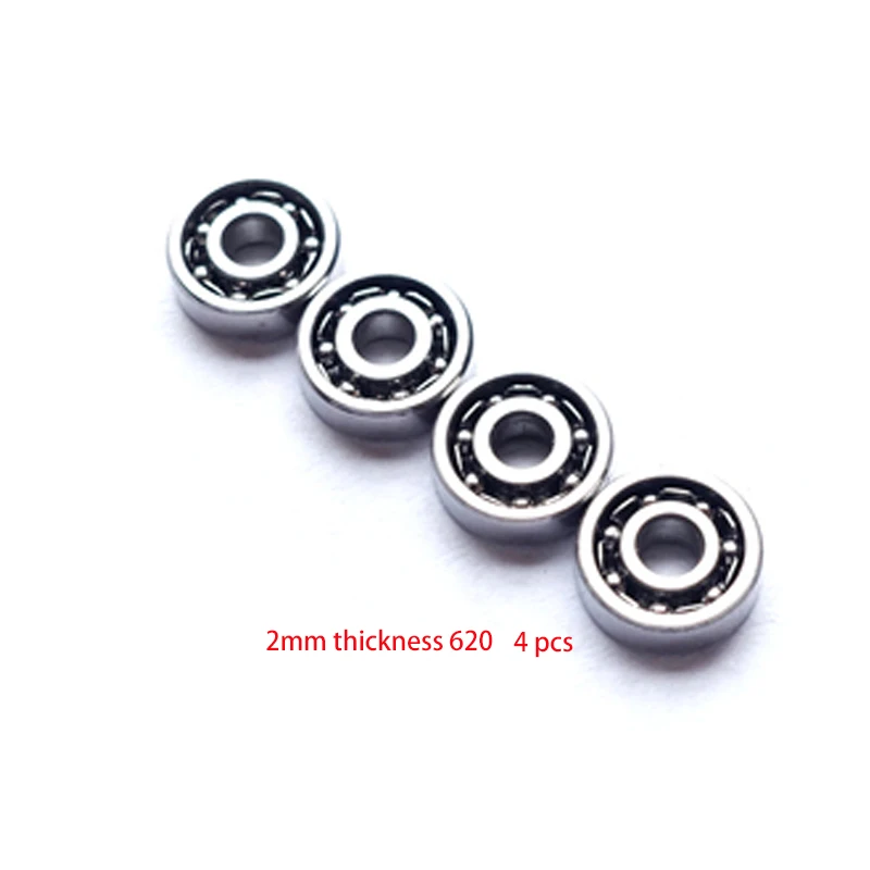 Self-made bearings 620 thickness 2.0mm/2.5mm 4 pcs... – Grandado