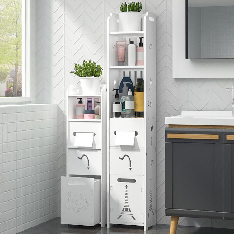 Bathroom Shelf Floor Type Toilet Storage Cabinet T... – Grandado