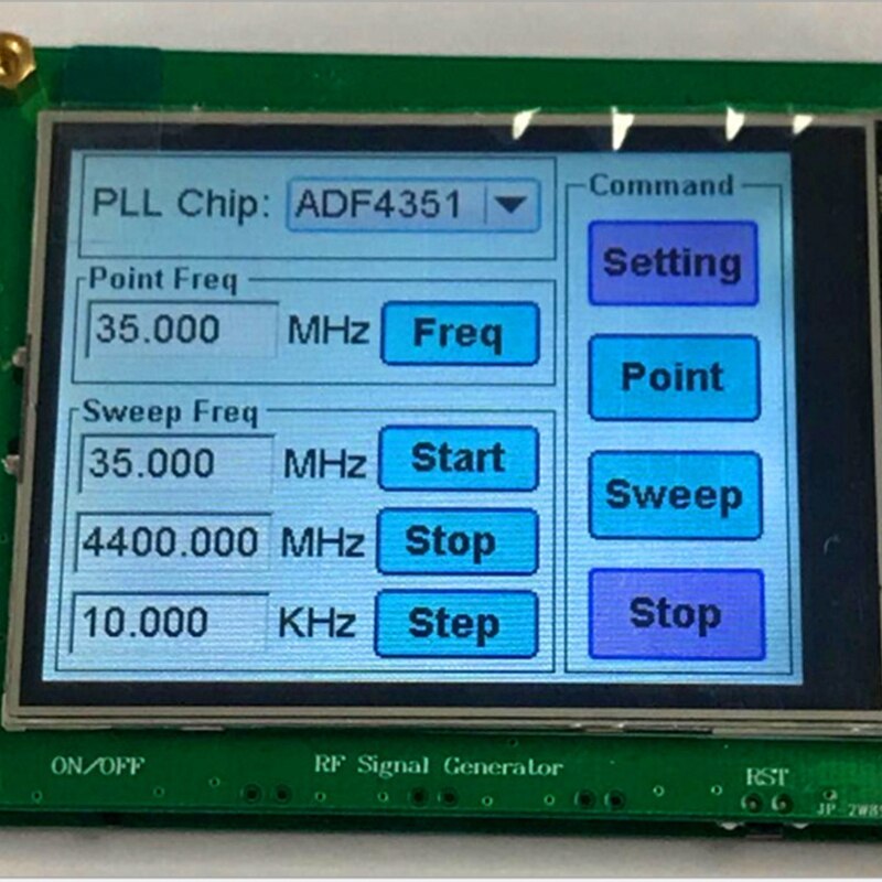 35-4400M ADF4351 Rf Signaal Bron Signaal Generator... – Grandado