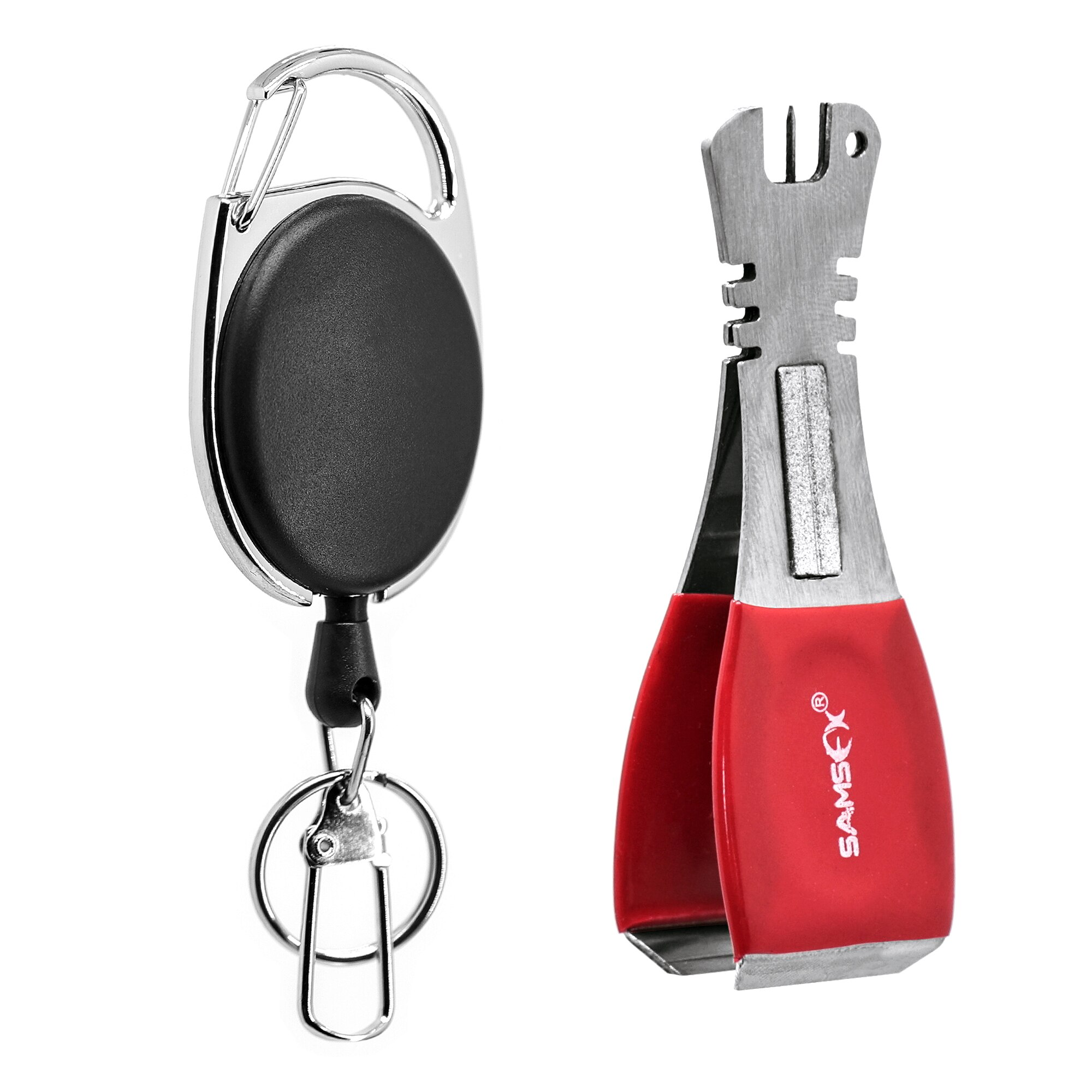 SAMSFX Fly Fishing Tools Combo Big Nippers with Re... – Grandado