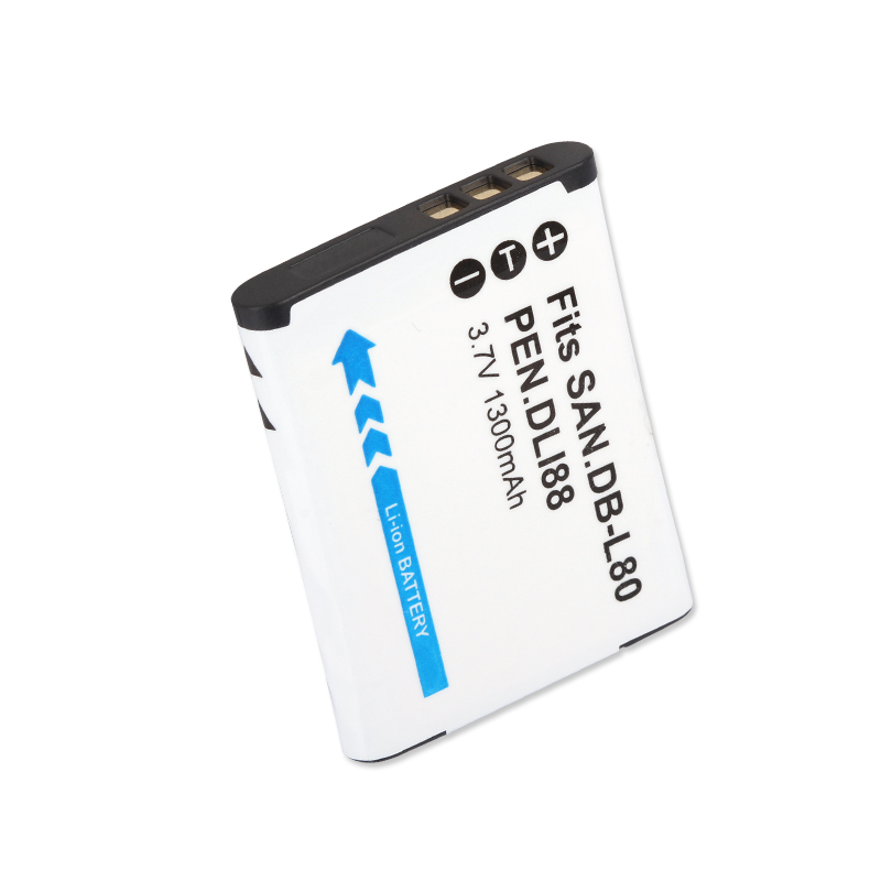 DINTO 1300mAh DB-L80 D-LI88 D LI88 DB-L80A Camera ... – Grandado