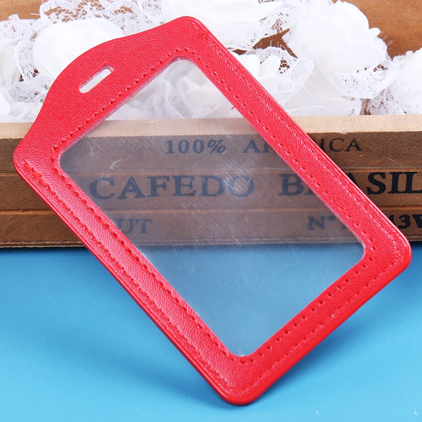 1PC ID Card Holder Border Lanyard Holes Badges Pas... – Vicedeal