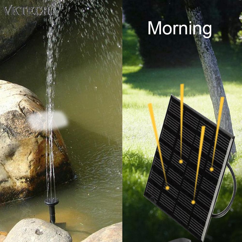1.2W Micro Solar Waterpomp Drijvende Fontein Dompe... – Grandado