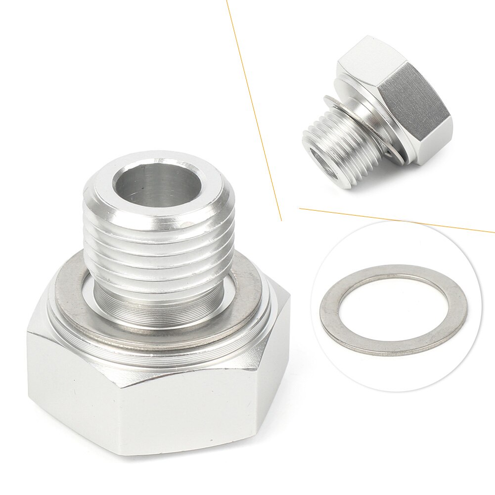 M16X1/8 Npt Oliedruk Sensor Adapter Turbo Voer Poo... – Vicedeal