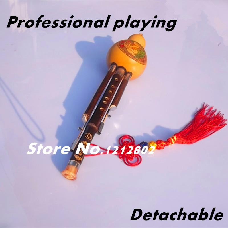 Cucurbit Flute Hulusi Natural Gourd and Bamboo Fla... – Grandado