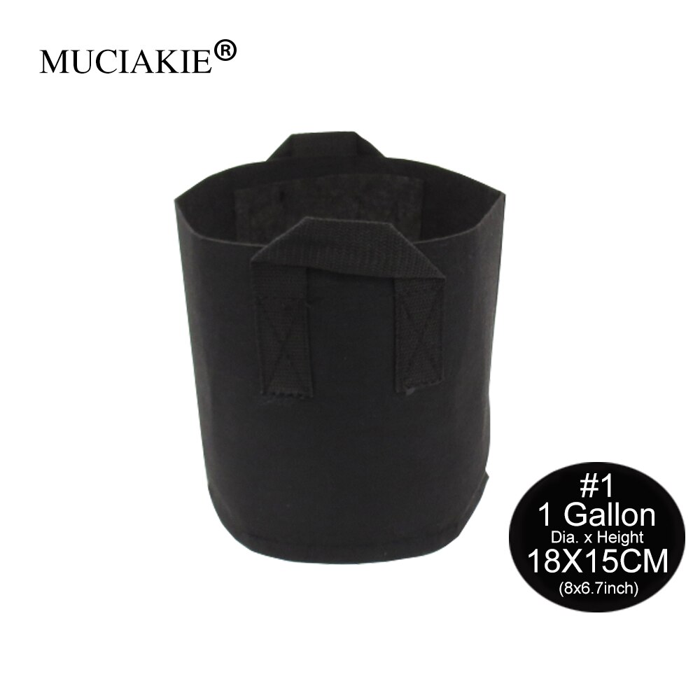MUCIAKIE 1-10 Gallon Grow Bags, Root Pouch Flower ... – Vicedeal