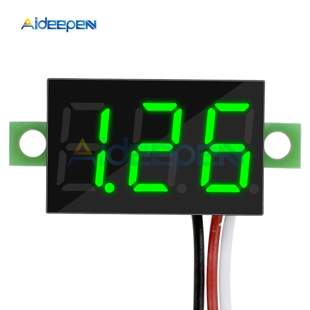 DC 0-30V 0.36 Inch Mini Digital Voltmeter Voltage ... – Grandado