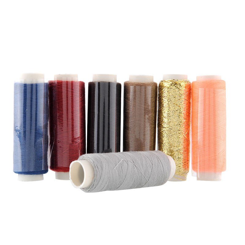 A Set Of 39 Spools Sewing Machine Parts 100% Polye... – Grandado