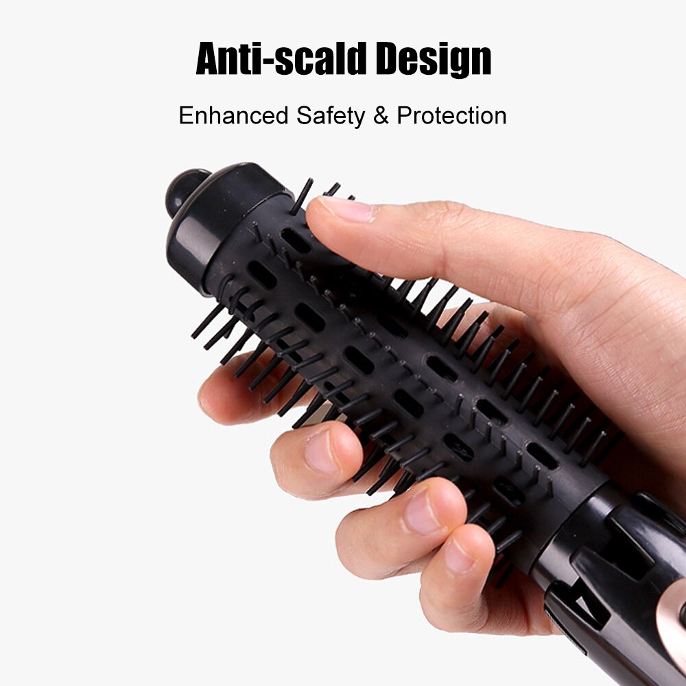 4 In 1 Electric Hair Dryer Blow Dryer Comb Rotatin... – Grandado