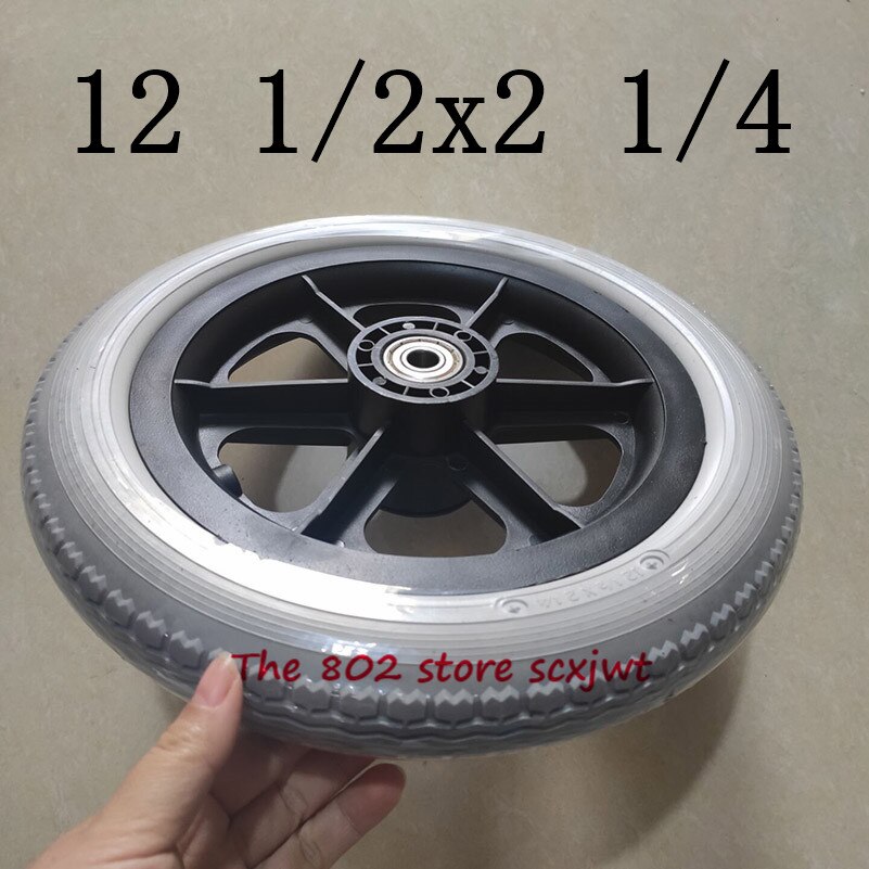 12 1/2X21/4 Massief Wiel 12 1/2*2 1/4 Band Rolstoe... – Grandado