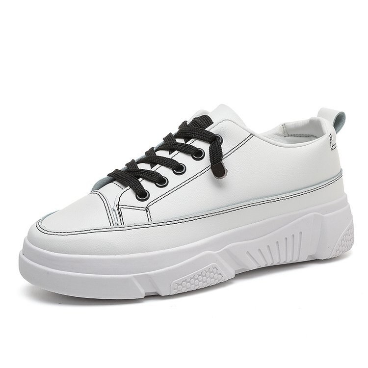 Chunky Sneakers Women Shoes Woman Flats Lace Up So... – Grandado