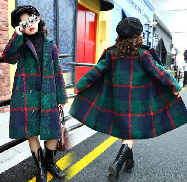 Children's Wear Fall and Winter Style Wool Suit fo... – Grandado