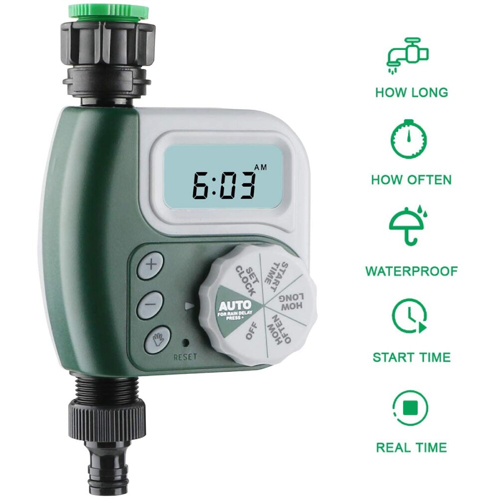 Digital Water Timer Programmable Faucet Watering T... – Grandado