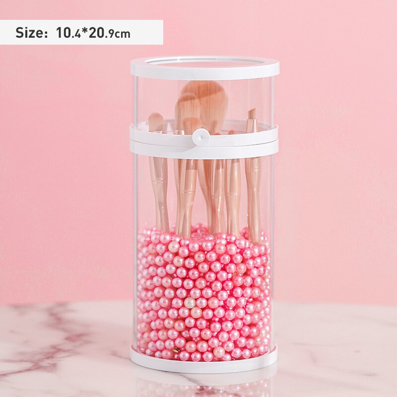 Makeup Brush Storage Box Cosmetics Brush Bucket Wi... – Vicedeal
