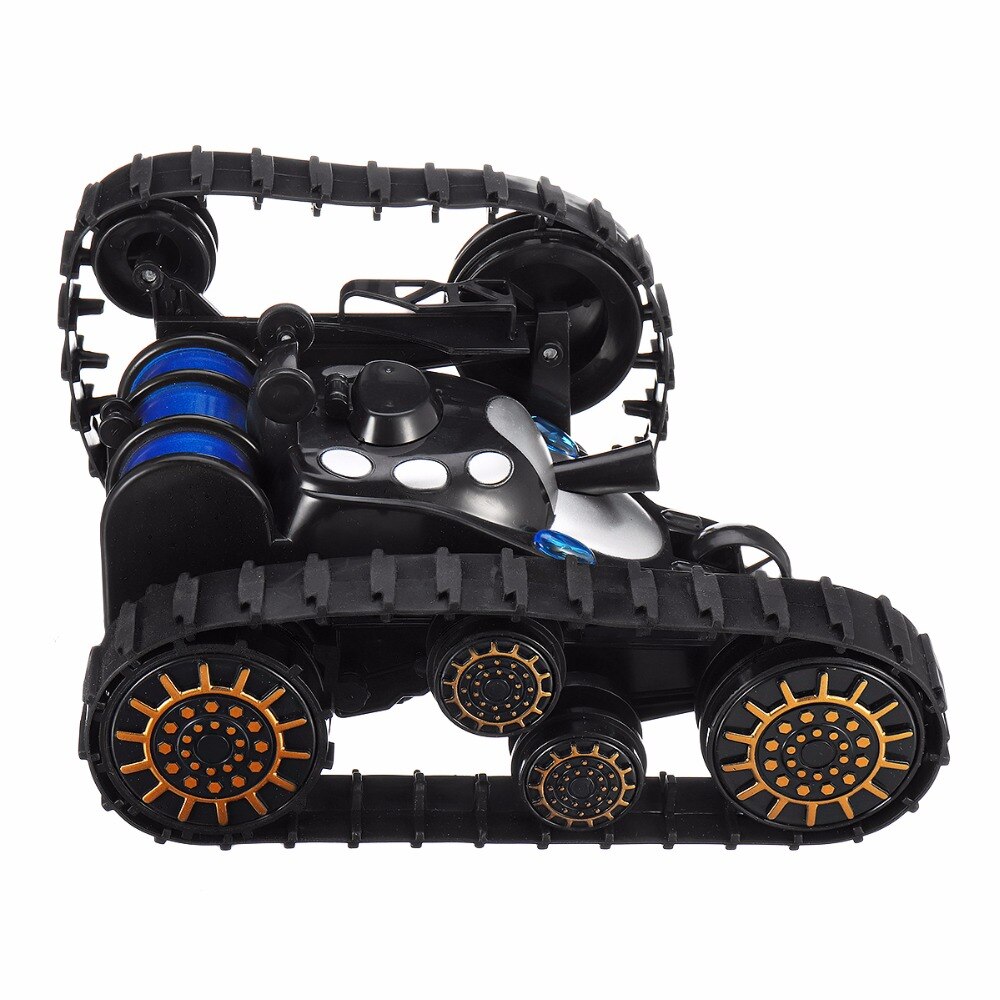 Wireless Control RC Stunt Tank Rotation Car With L... – Grandado