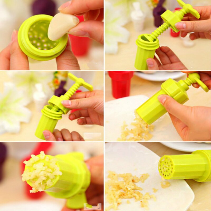 Kitchen Ginger Garlic Manual Press Twist Cutter Cr... – Grandado