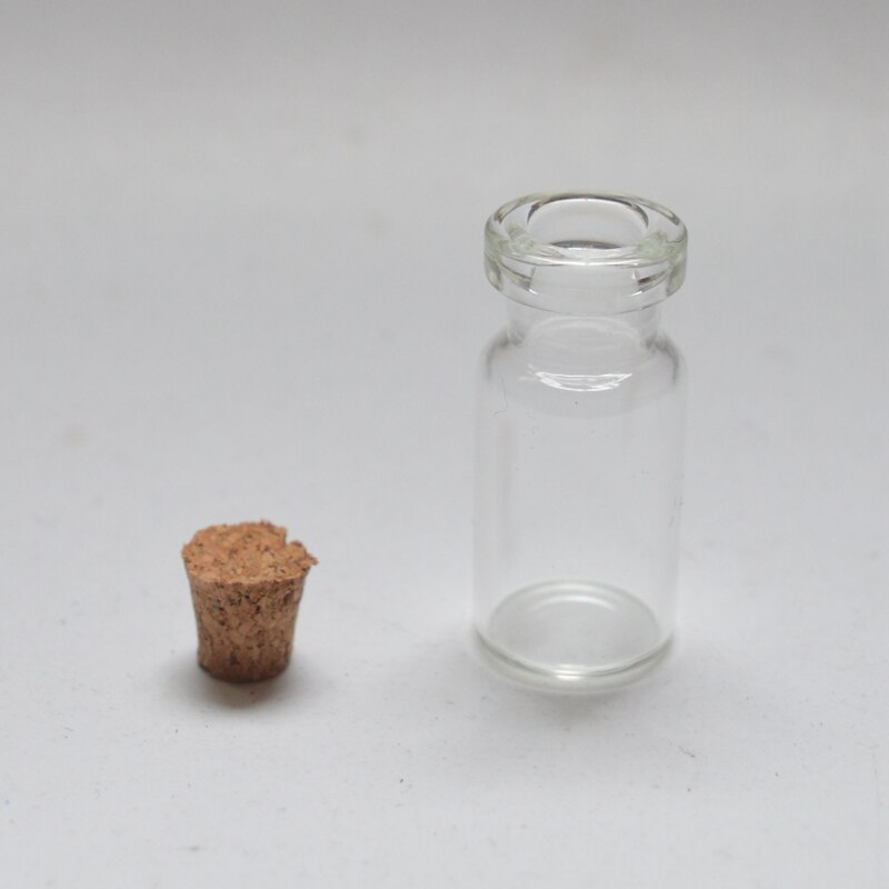 10pcs Lovely Small Clear Bottle Tiny Empty Wishing... – Vicedeal